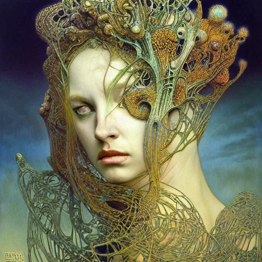 queen of jupiter by zdzisław beksinski, iris van | Stable Diffusion | OpenArt