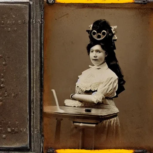 portraits of an anthropomorphic steampunk robot maid | Stable Diffusion | OpenArt