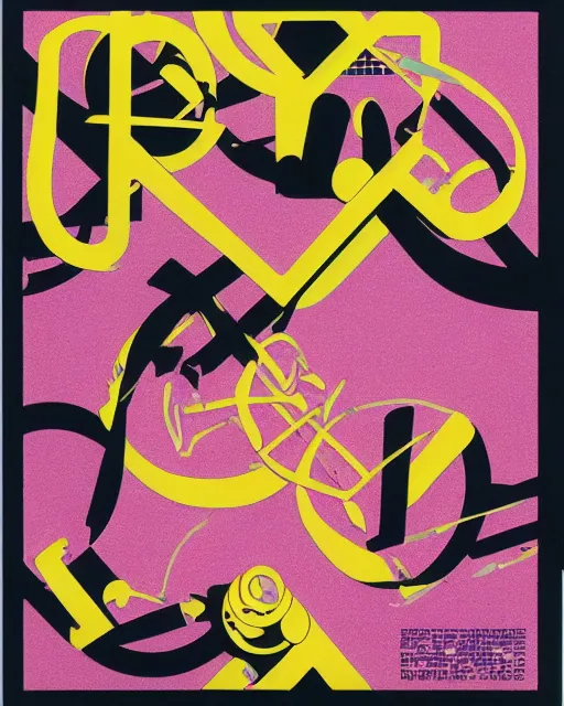 yellow magic orchestra promotional poster, graphic | Stable Diffusion ...