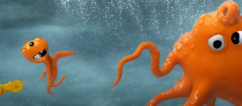 A Still of one giant OctoDad emerged from the ocean, | Stable Diffusion ...