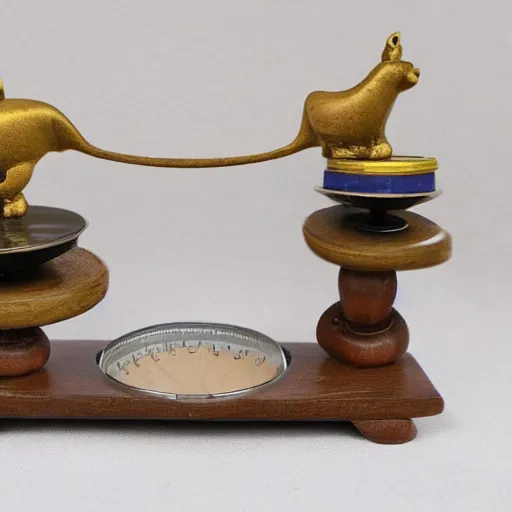 set of balance scales with weights, libra, weighing | Stable Diffusion ...