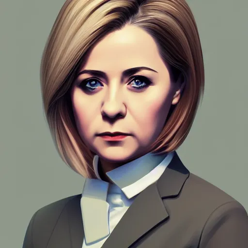 natalya poklonskaya, prosecutor at her job, muted | Stable Diffusion