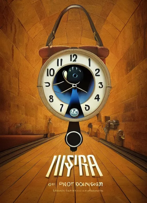 a poster of a pixar's movie about clocks, high | Stable Diffusion | OpenArt