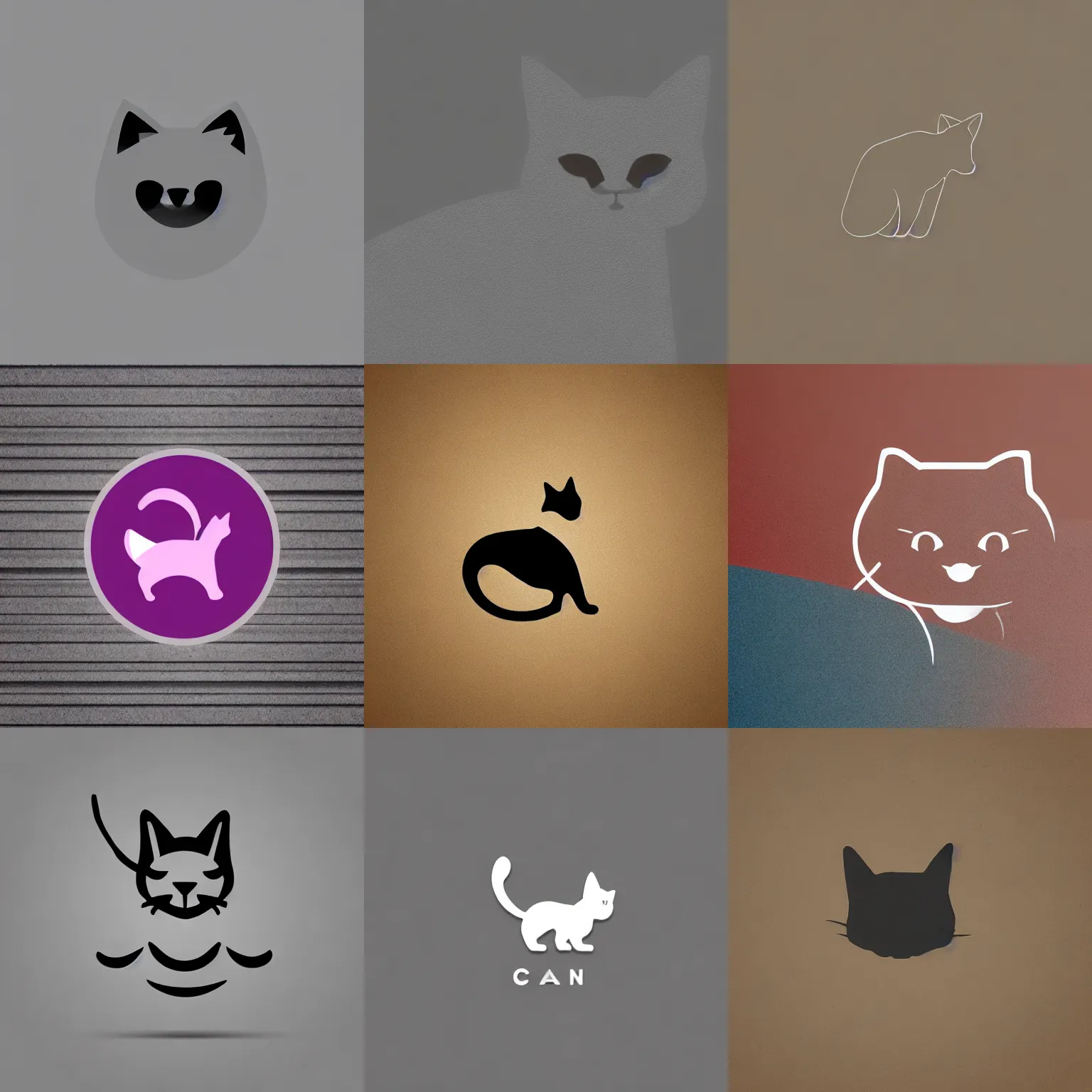 a simple shape logo of a cat. no background or | Stable Diffusion | OpenArt