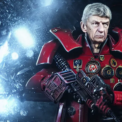 Portrait of Arsene Wenger as the emperor of humanity | Stable Diffusion ...
