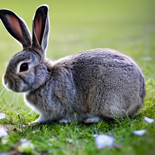 photograph of a bunny rabbit in shining knight's armor. | Stable ...