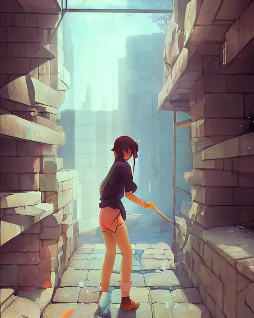 ! dream a bricklayer girl laying bricks, perfect | Stable Diffusion | OpenArt