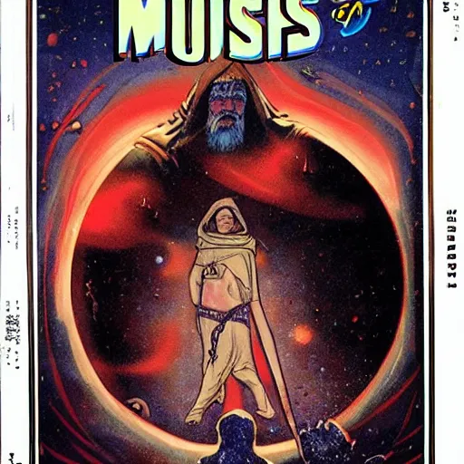 the story of Moses, pulp sci-fi art, space opera | Stable Diffusion ...