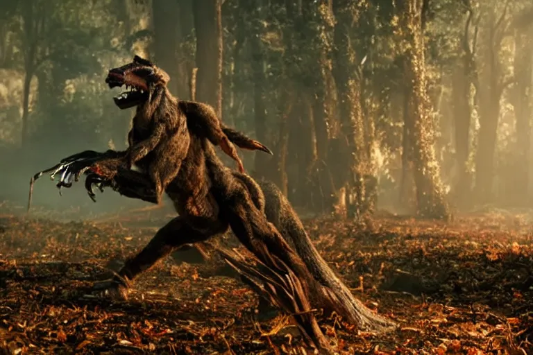 vfx movie closeup, real life killer instinct by | Stable Diffusion ...