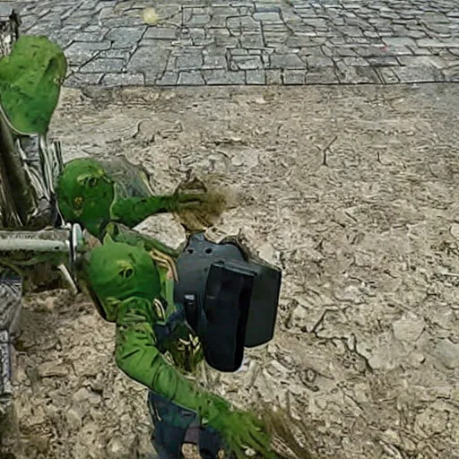 super rare pepe kek with feels good pepe frog meme kek | Stable ...