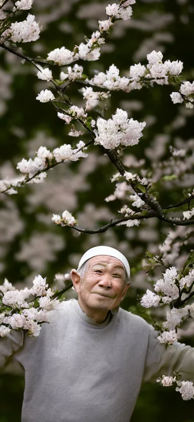 a portrait photo of popeye at a sakura tree, side | Stable Diffusion ...