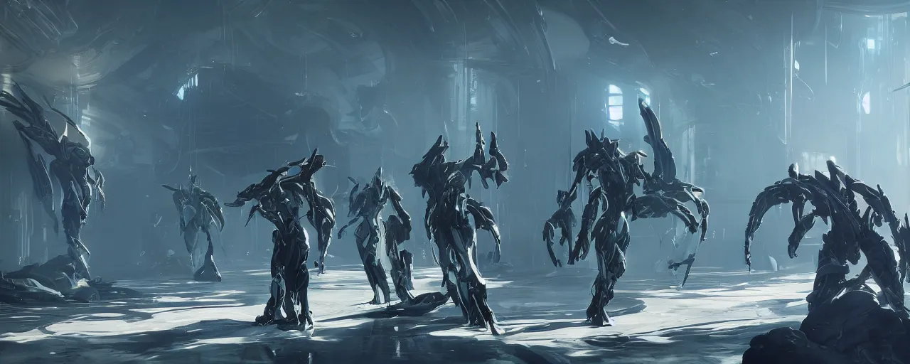 warframe environments 8 k uhd, unreal engine, octane | Stable Diffusion