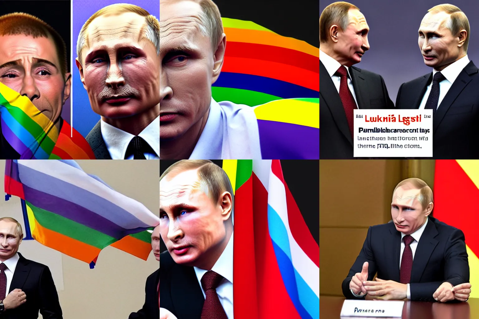 LGBT PUTIN | Stable Diffusion