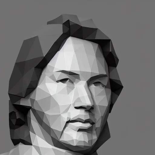 low poly render of Keanu Reeves | Stable Diffusion | OpenArt