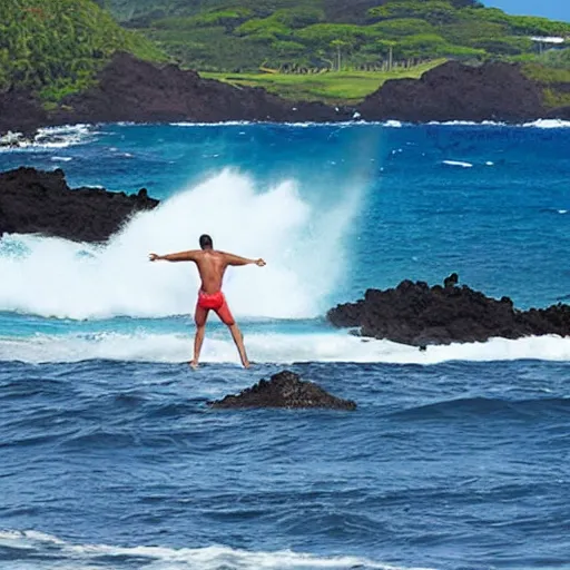 Flash in Hawaii | Stable Diffusion