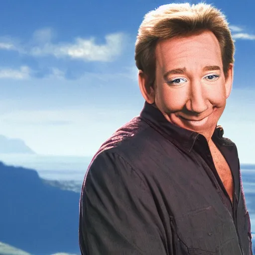 incredible gorgeous beautiful scenery of a tim allen | Stable Diffusion ...