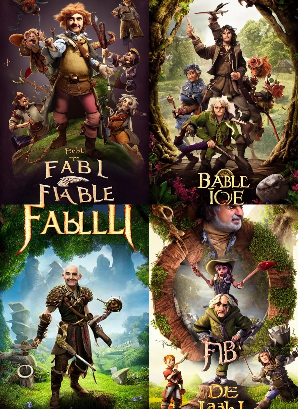 fable movie poster by peter molyneux and peter jackson | Stable ...