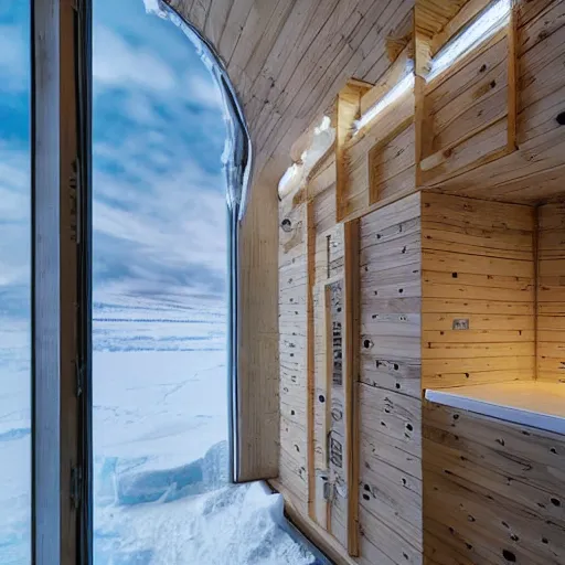 a civilization living inside a giant building that is | Stable ...