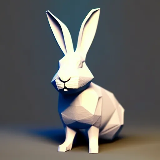 rabbit lowpoly, unreal engine 5, octane render, 8k | Stable Diffusion | OpenArt