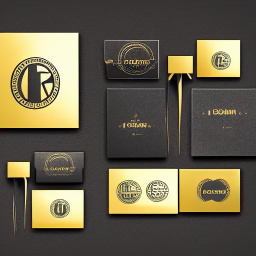 premium, gold, logo, bold, simple, modern, icon, | Stable Diffusion ...