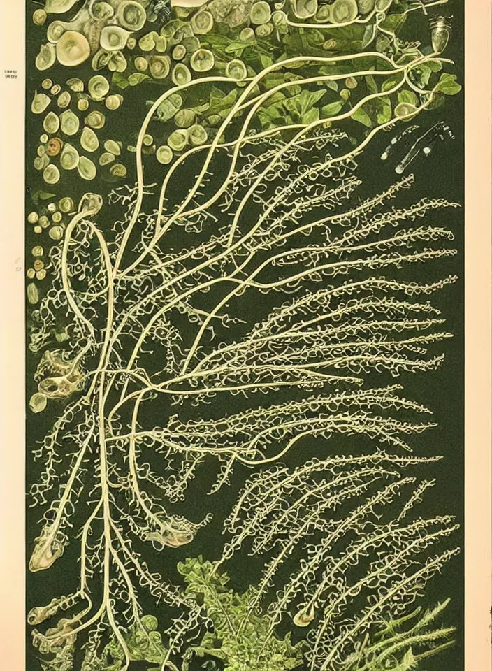 a complete vintage natural science educational poster | Stable ...