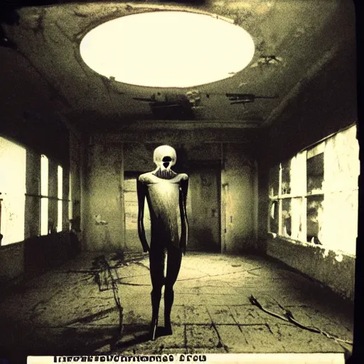 photograph of the interior abandoned soviet research | Stable Diffusion ...