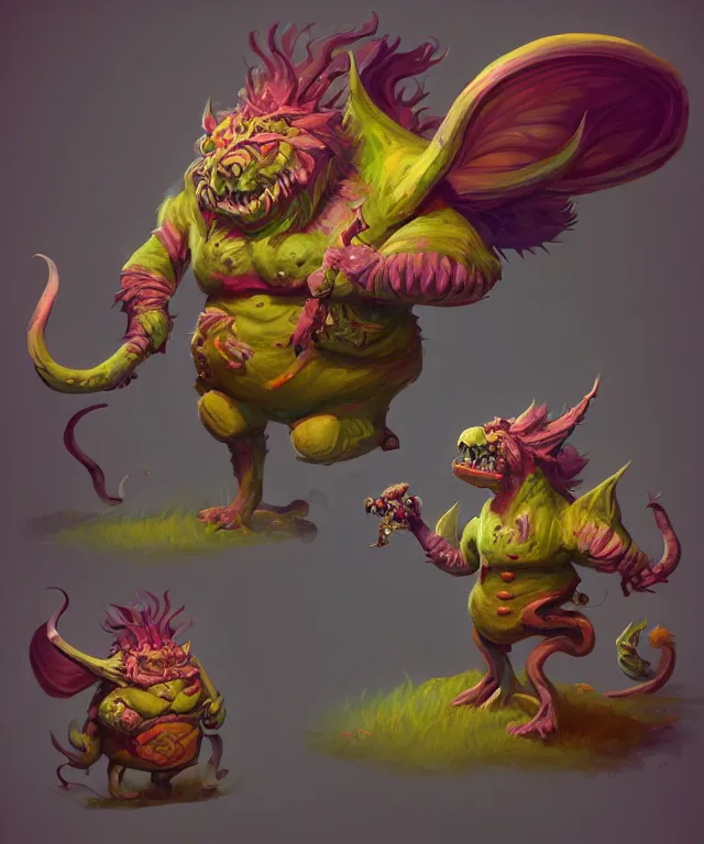 a xanathar dnd creature, adorable and whimsical, | Stable Diffusion ...