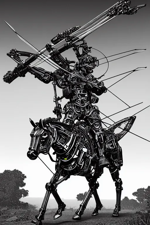 vibrant ultra clear arrow and bow mecha centaur!!!!!! | Stable ...