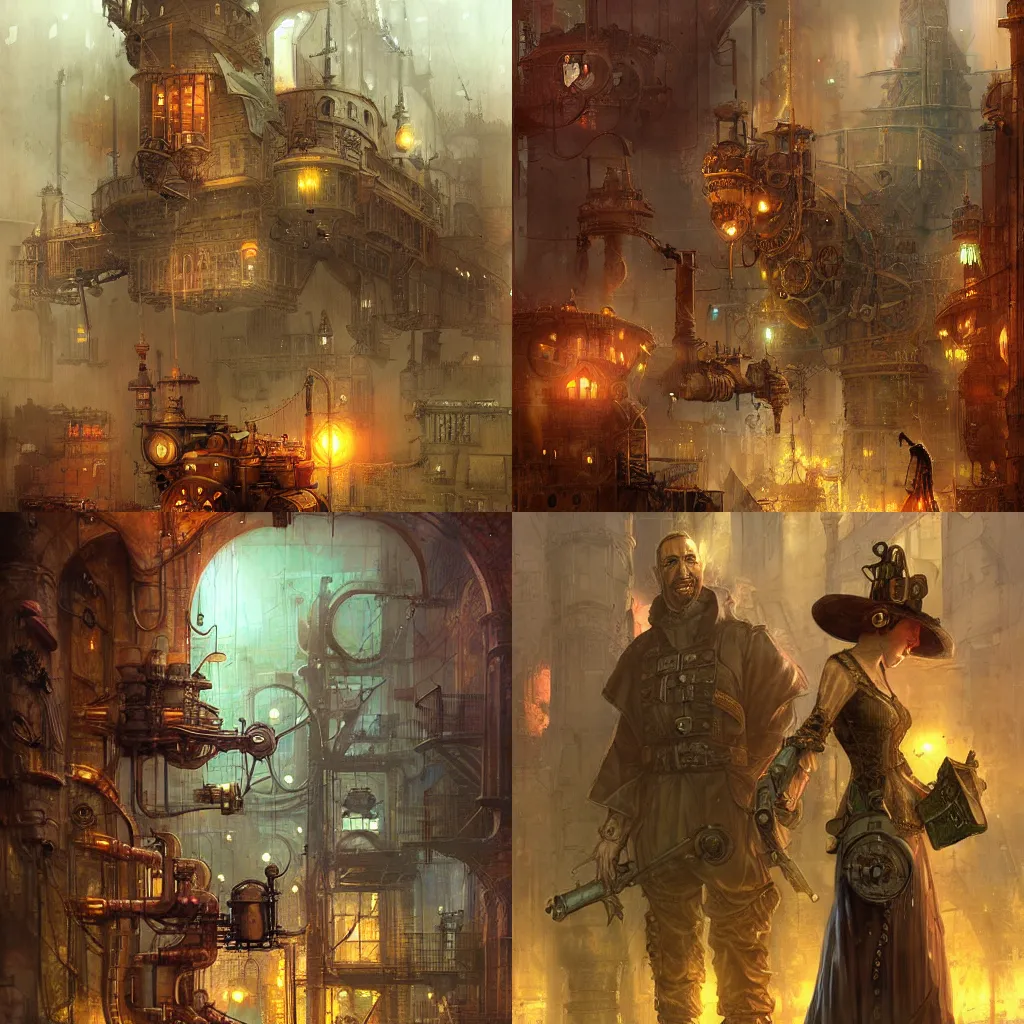 Steampunk by Marc Simonetti | Stable Diffusion | OpenArt
