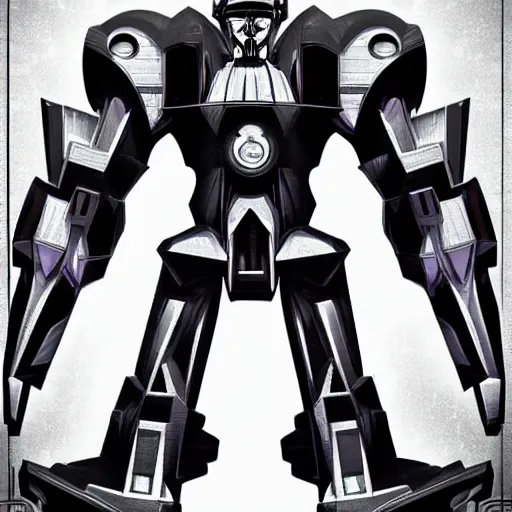 dark enlightenment, albedo, Mecha , art deco. | Stable Diffusion | OpenArt