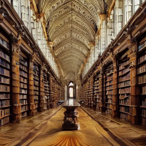 a utopian infinitely large marbled library with tall | Stable Diffusion ...