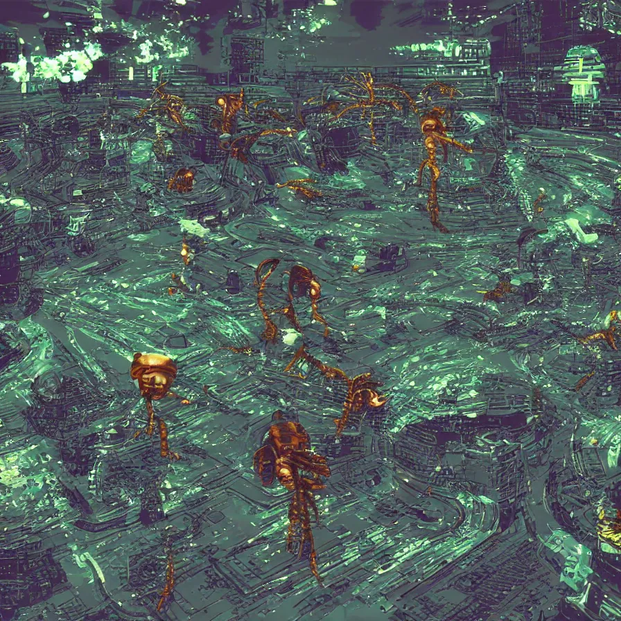 realistic detailed image of aliens and ufos, glitch, | Stable Diffusion ...