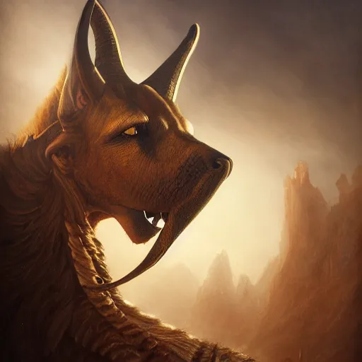 Majestic gracious Anubis female warrior portrait, | Stable Diffusion ...