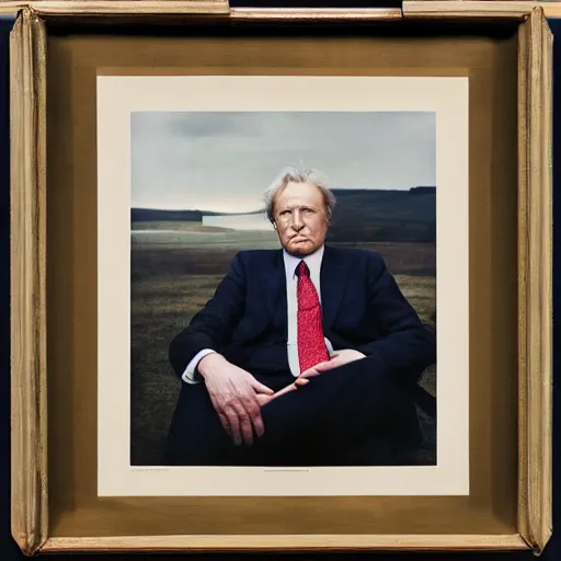 a politically conservative man, portrait by annie | Stable Diffusion ...