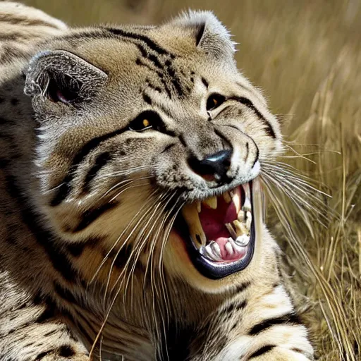 sabertooth cat, a cat with massive tusks, walrus | Stable Diffusion | OpenArt