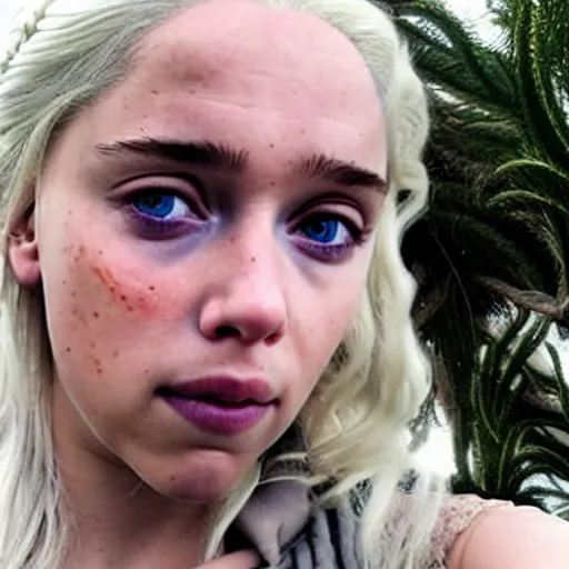 a selfie of daenerys targaryen played by a young | Stable Diffusion ...