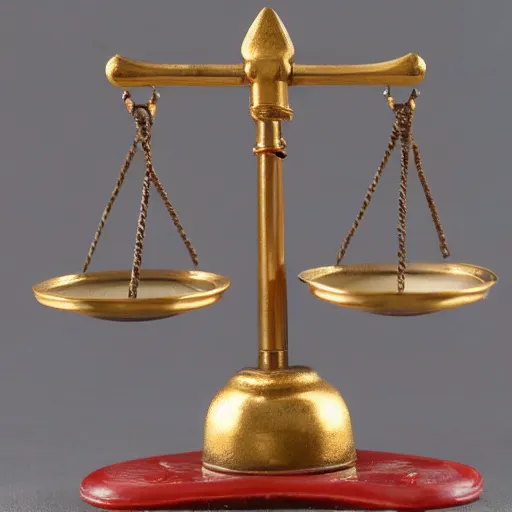 set of balance scales with weights, libra, weighing | Stable Diffusion ...