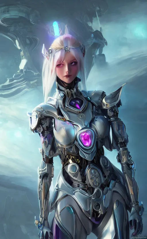 Alluring Elf Princess knight, Futuristic Cyborg | Stable Diffusion ...