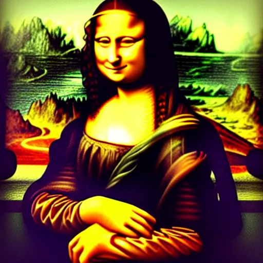 amateur deviant art recreation of the mona lisa im a | Stable Diffusion ...