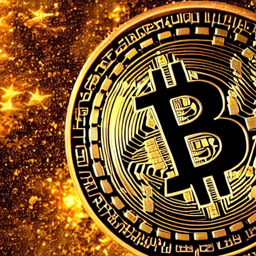 explosion of bitcoin star, detailed photo, 4k, | Stable Diffusion | OpenArt