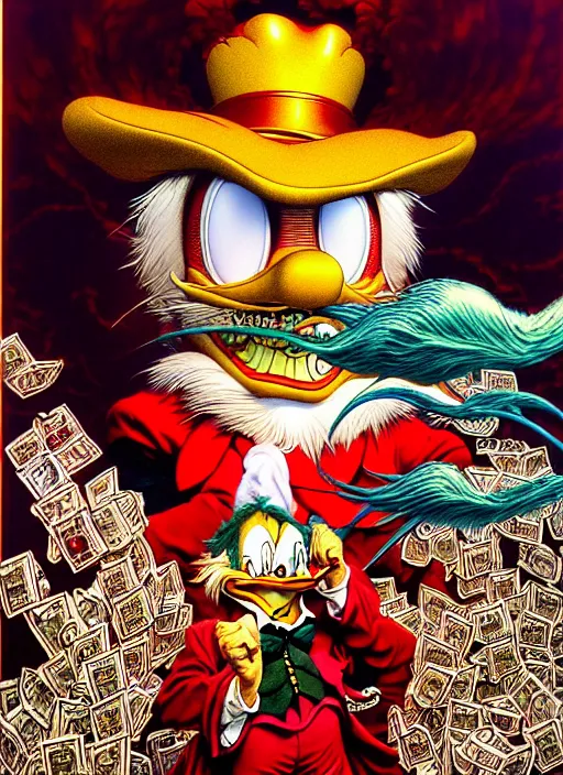 realistic detailed image photo of Scrooge McDuck by | Stable Diffusion ...