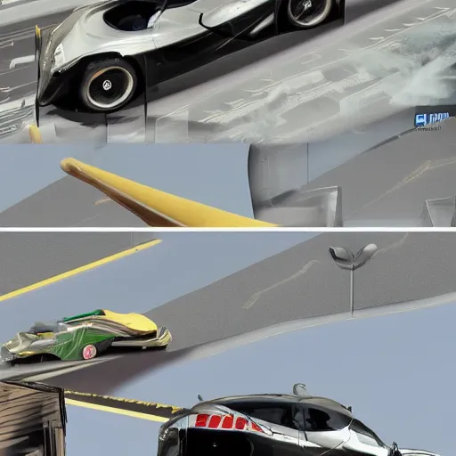 sci-fi sport car formula 1 hatchback transport design | Stable ...