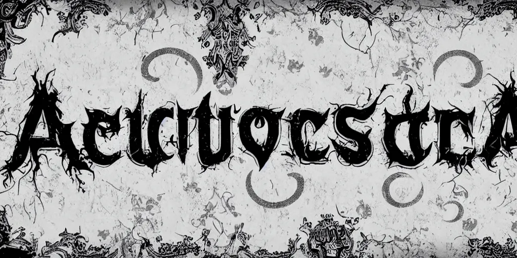 accurate vector font serif gothic horror themed,'a b c | Stable Diffusion