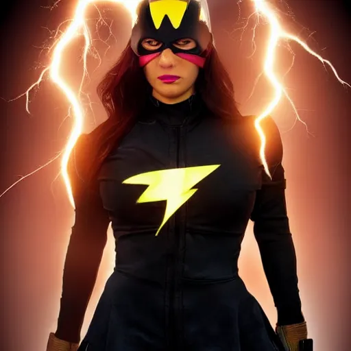 woman super hero photo real, dramatic lightning, | Stable Diffusion ...