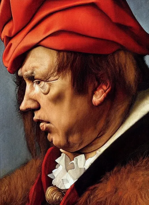 a masterwork portrait of donald trump in the style of | Stable Diffusion