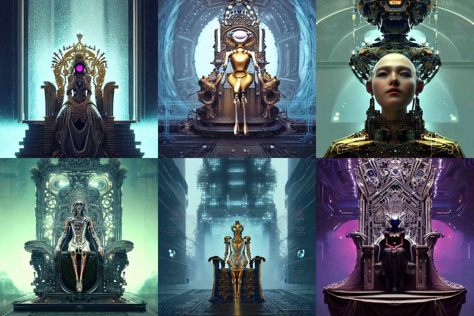 magical beautiful portrait painting of Ameca Humanoid | Stable ...