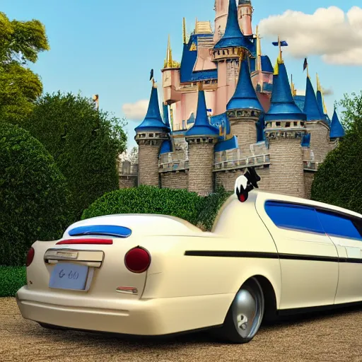 disney - themed - funeral - home, mickey - mouse - | Stable Diffusion