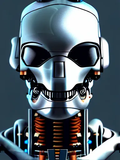 portrait of anthropomorphic sloth cyborg, terminator : | Stable ...