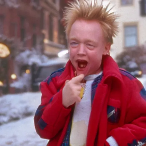 home alone staring john candy, movie still, 8 k, | Stable Diffusion ...