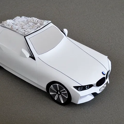 BMW made out of tissue paper, tissue paper art | Stable Diffusion | OpenArt